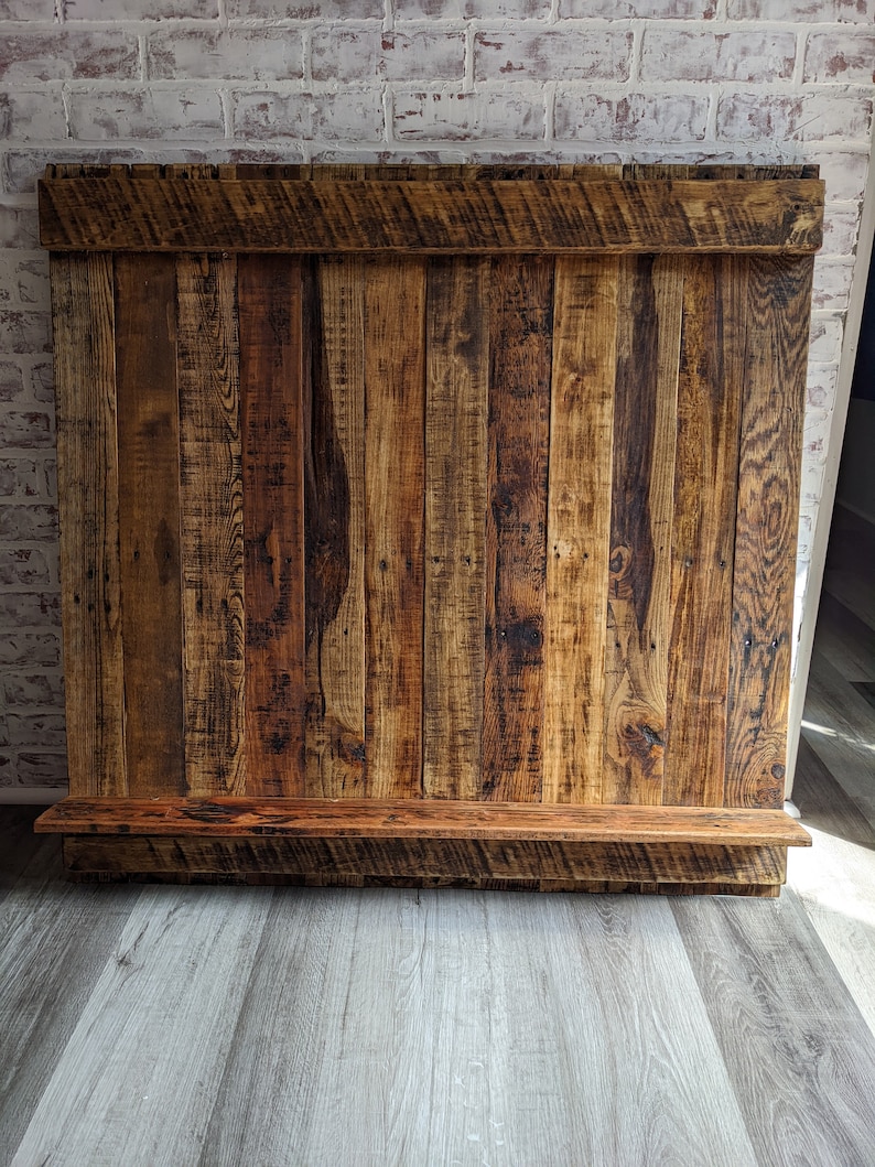 Reclaimed Pallet Wood Dart Board Backboard: Rustic Game Room Decor - Etsy