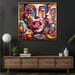 Salvador Dali Art, Vibrant Surrealist Feast Art, Abstract Fantasy ...