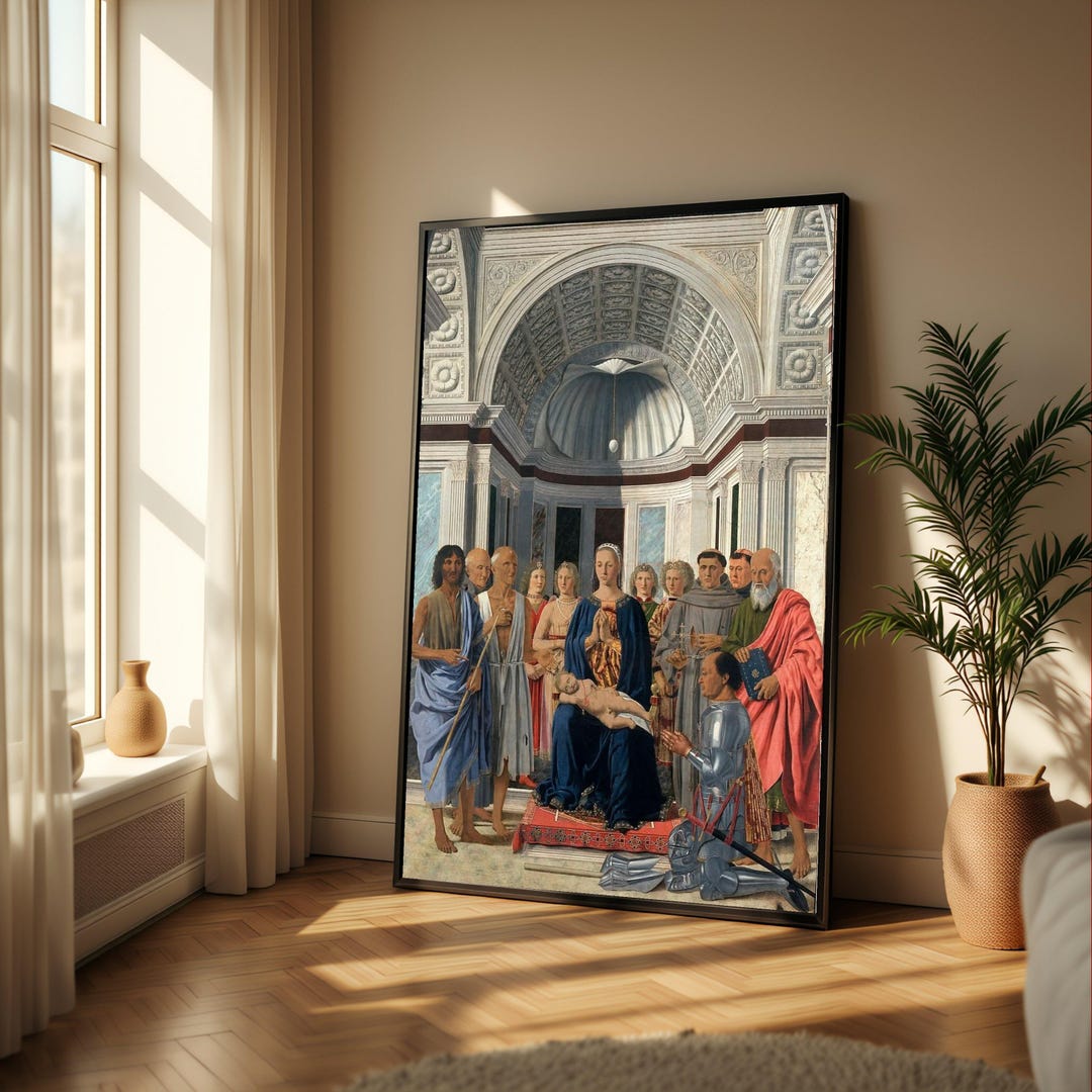 Renaissance Religious Scene Canvas, Piero Della Francesca Art Print ...