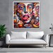 Salvador Dali Art, Vibrant Surrealist Feast Art, Abstract Fantasy ...