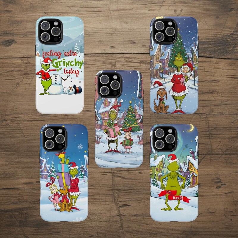 Grinch Case iPhone 12 - Etsy