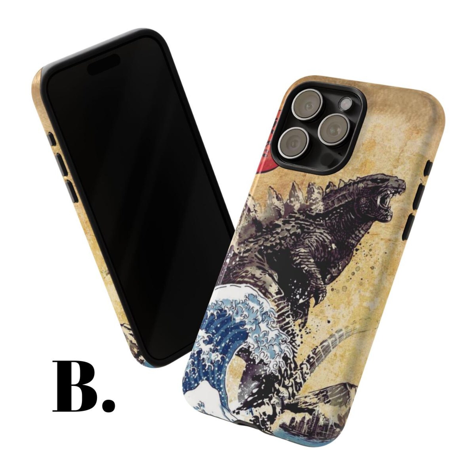 Godzilla Phone Case, King of Monster Phone Cover for iPhone 16 Pro Max ...