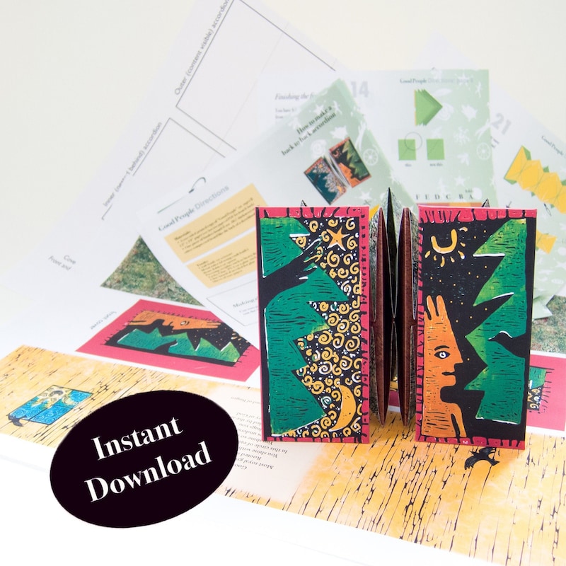 Pop up Book.template - Etsy UK