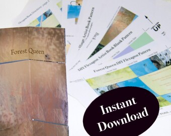 How to Make the Turkish Map Fold Artist's Book "take Courage," a ...