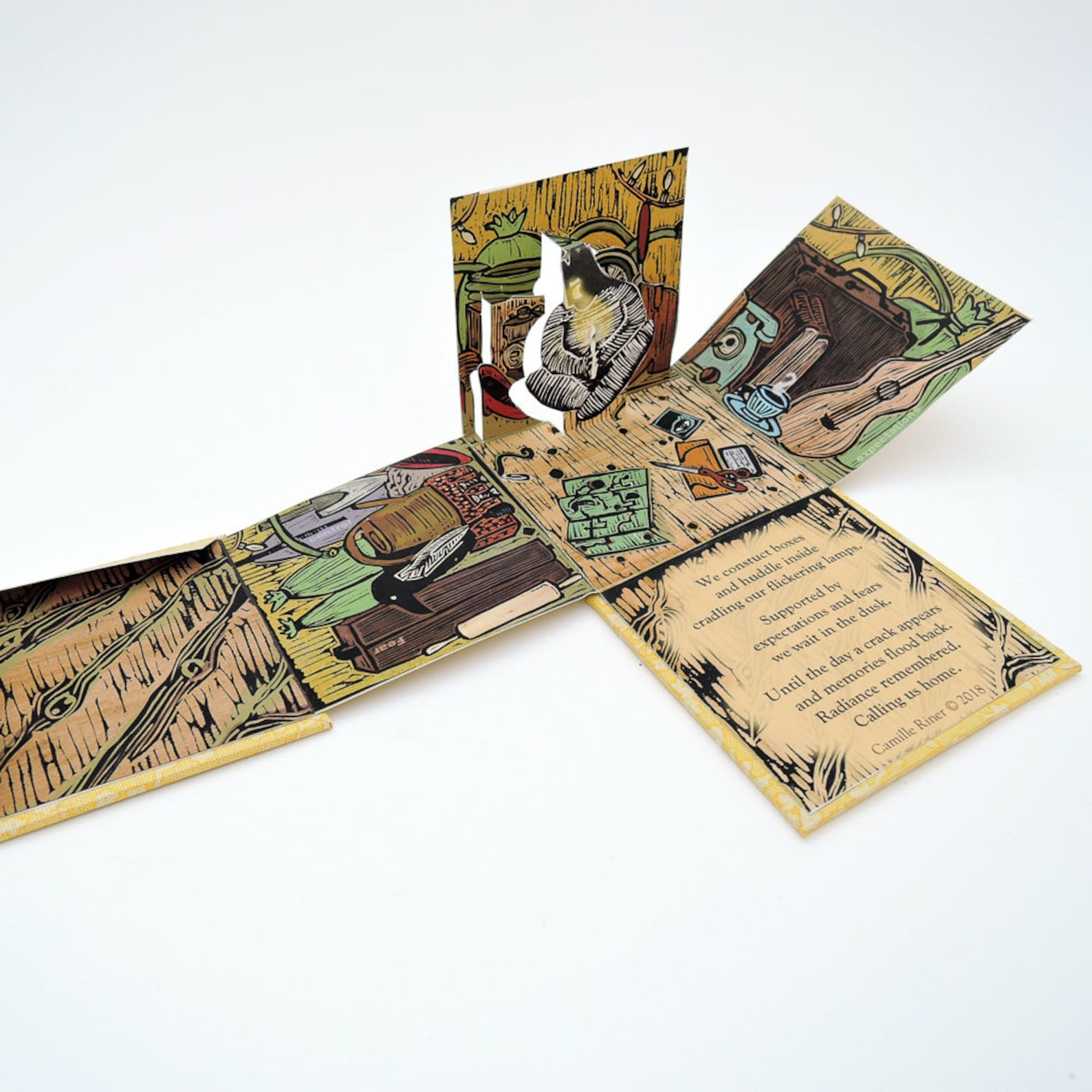 How to Make the Pop-up Book, "boxes," an Altered Accordion Pattern and ...