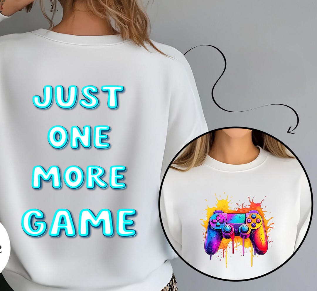 Video Game Controller Sweater, Funny Gamer Hoodie - Etsy