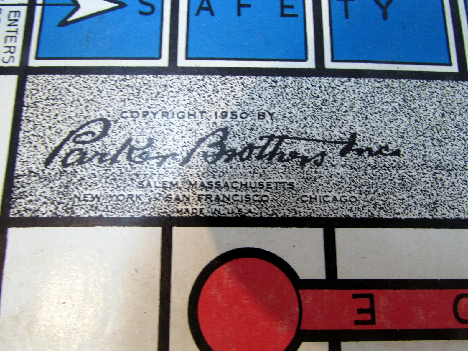 Vintage Board Game 1950s Sorry Game Board Pieces - Etsy