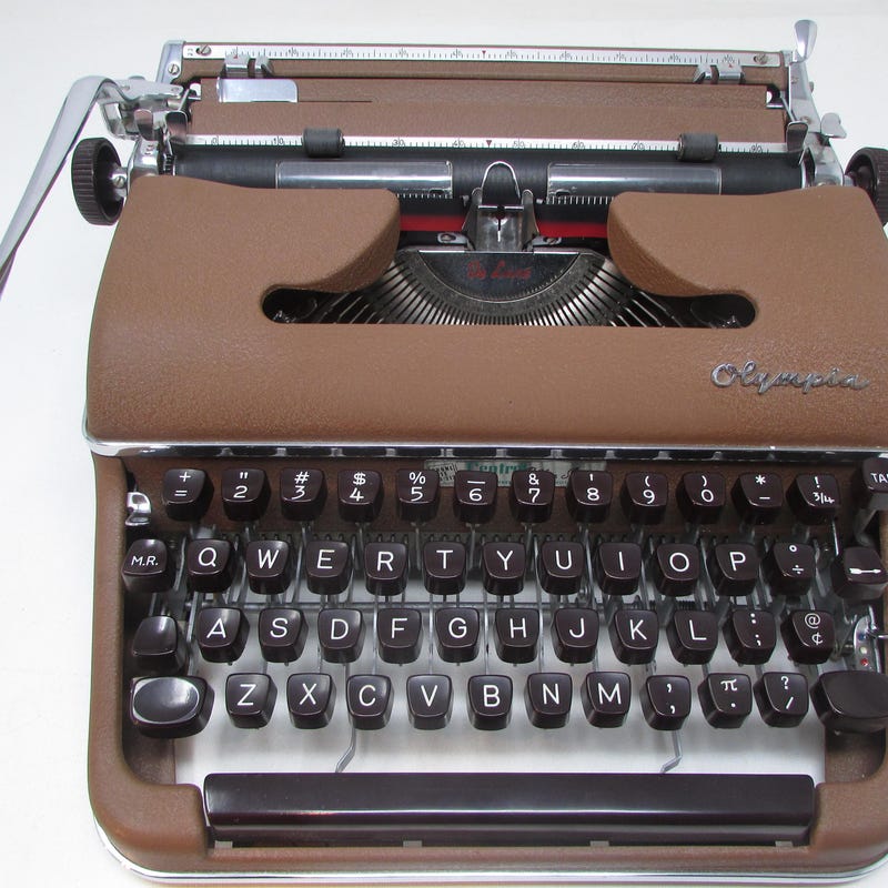 Olympia Typewriter - Etsy