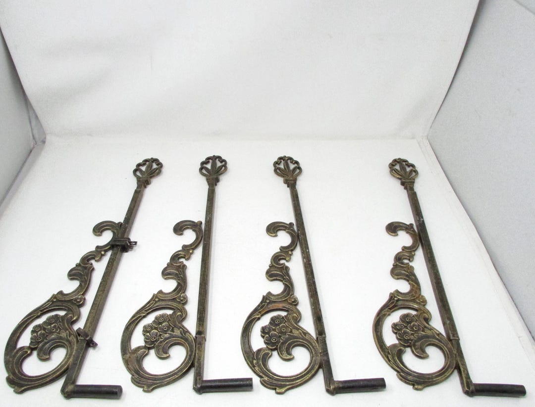 Art Deco Curtain Rods
