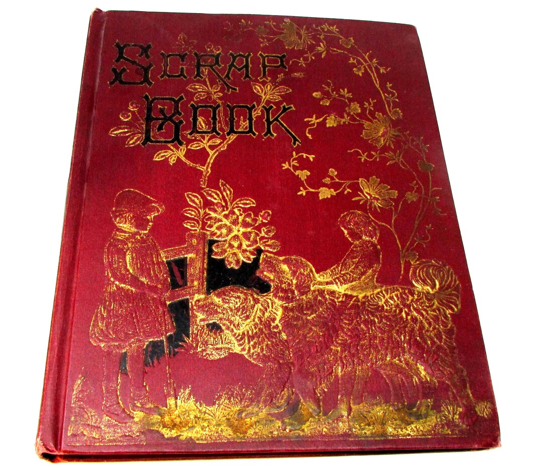 Vintage Scrapbook Antique Advertisements Fidelity Kiss Me Gum Lion ...