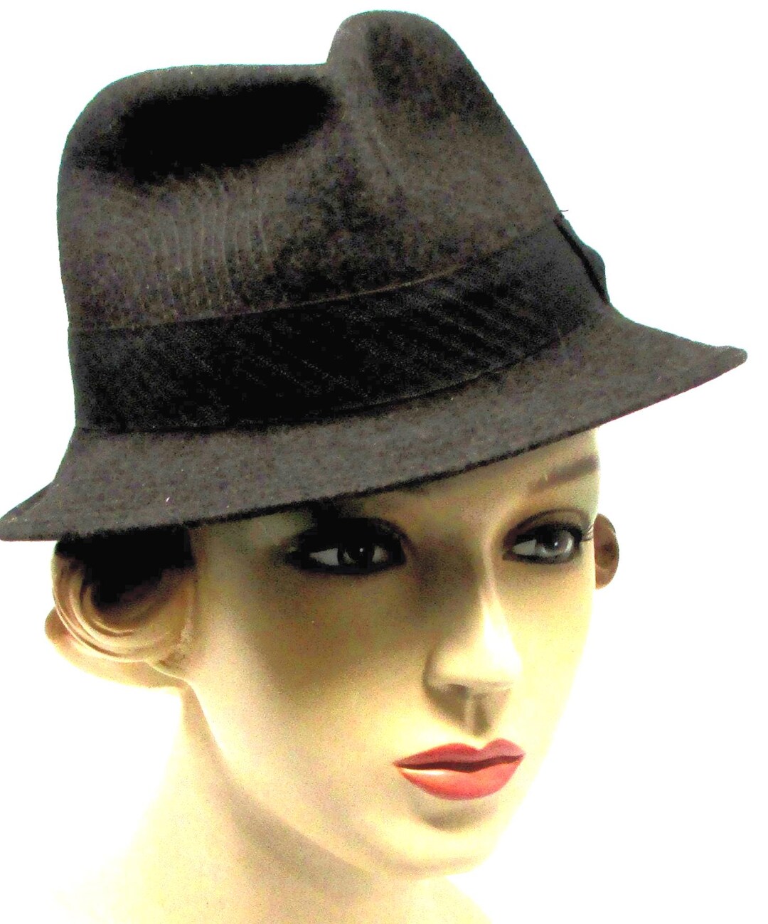 Vintage Hat Italian Fedora Barsalino Cappelleria Colonna Roma Brown ...