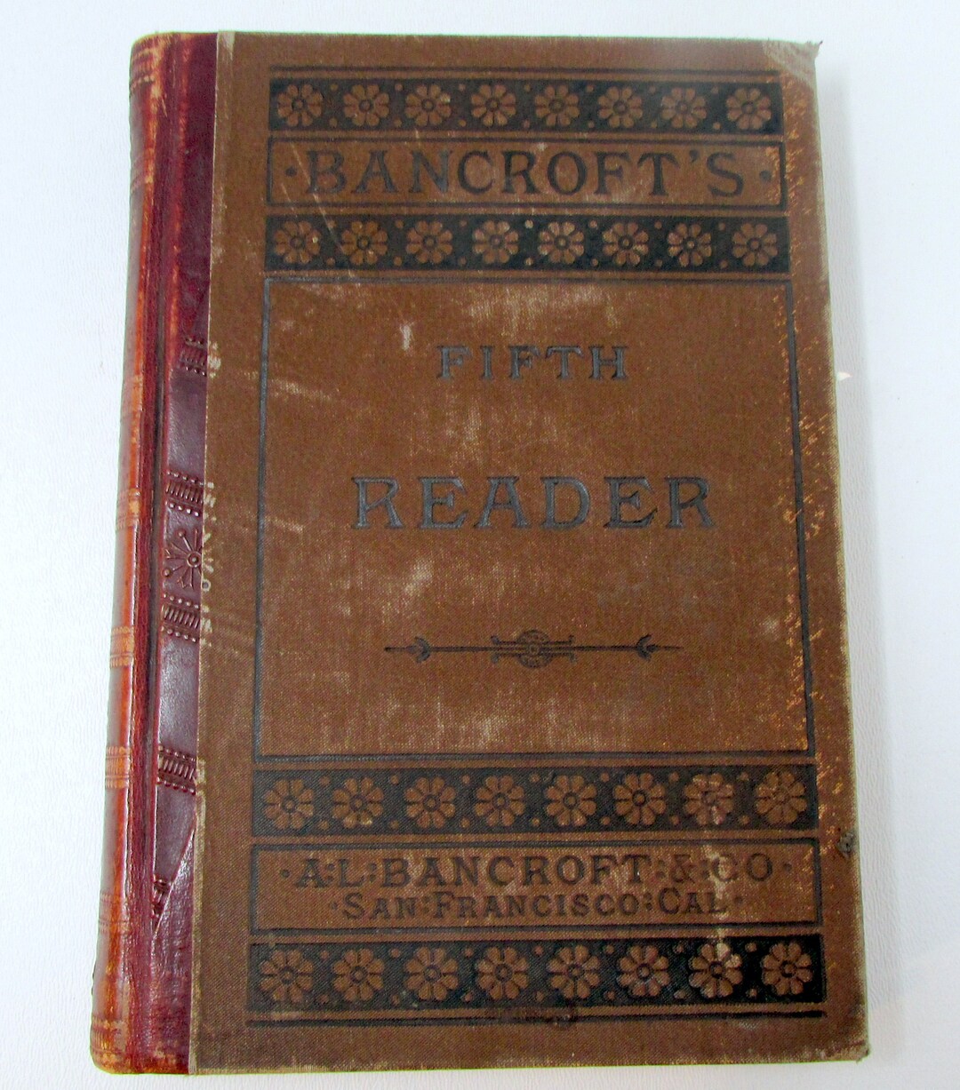Victorian School Book Reader 1883 Bancrofts Fifth Reader, by John Swett ...
