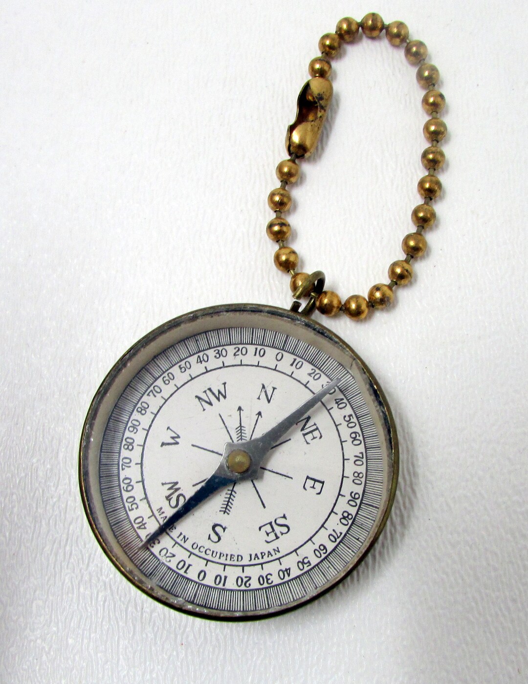 Vintage Redwood Highway California Souvenir Compass California Roadside ...