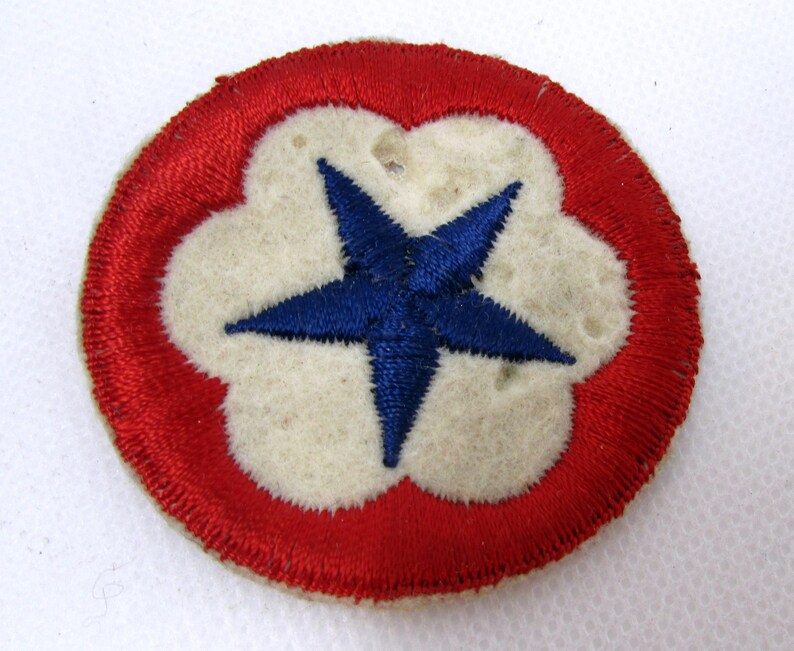 WWII United States Army Patch Lot of 4 Pointed Star - Etsy