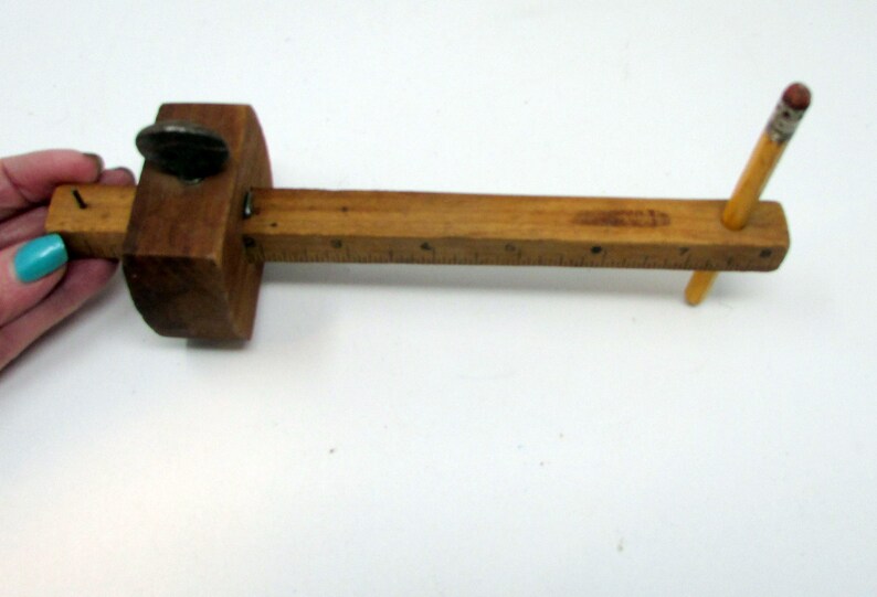 Disston Antique Carpenter Scribe Marking Gauge and Compass - Etsy