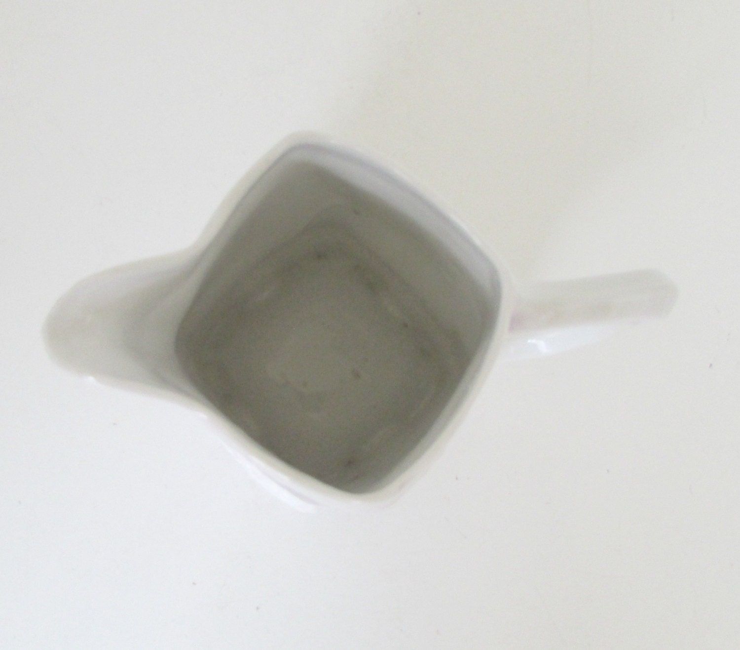 Vintage Shabby Pitcher Milk Water Pitcher Purple Yellow Floral | Etsy