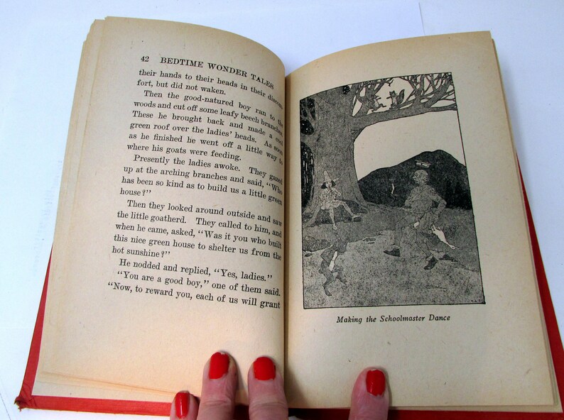 Vintage 1935 Tom Thumb Clifton Johnson Goldsmith Publishing - Etsy