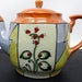 Vintage Lusterware Teapot With Hand Painted Design Gorgeous Made in ...