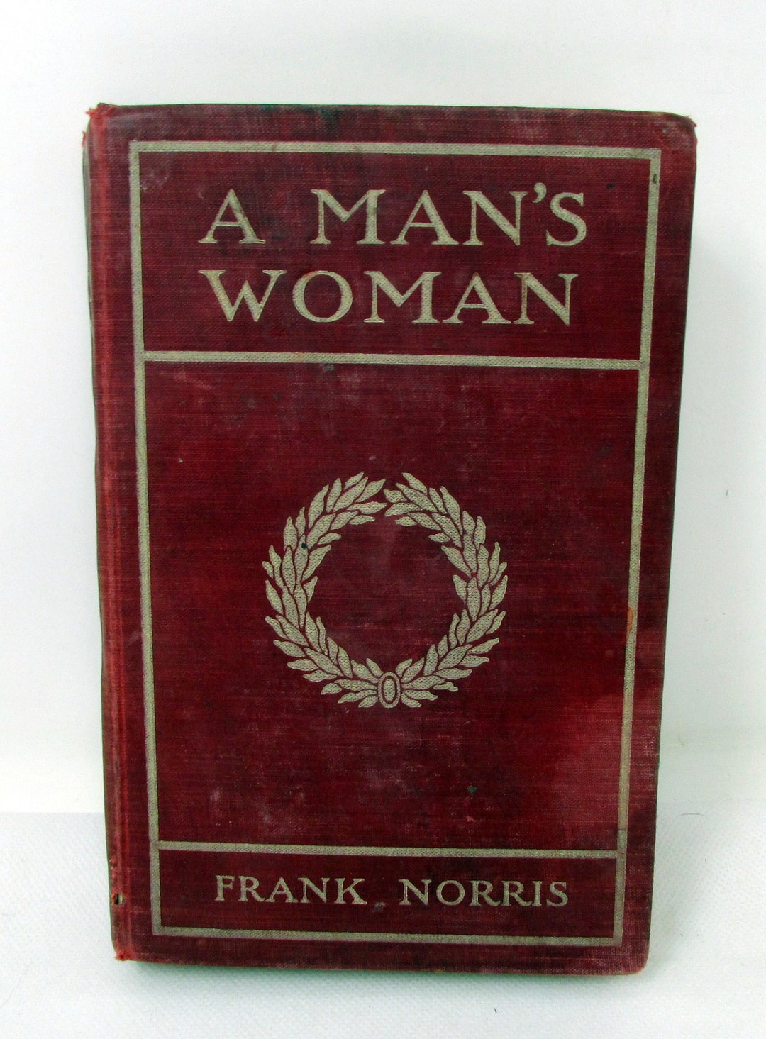 Vintage Frank Norris Classic Book Fiction Novel - A Man's Woman 1900 ...