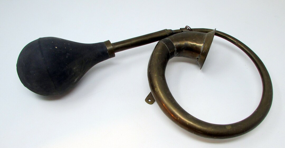 Antique Brass Klaxon Bugle Auto Horn Antique Car Horn Vintage - Etsy ...