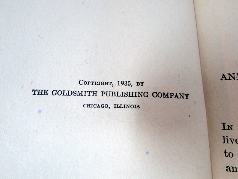 Vintage 1935 Tom Thumb Clifton Johnson Goldsmith Publishing - Etsy