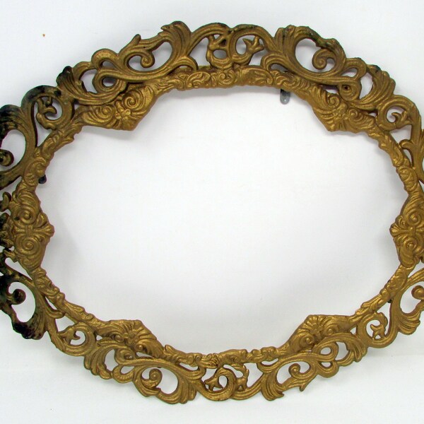 Antique Cast Iron Large Frame - Etsy