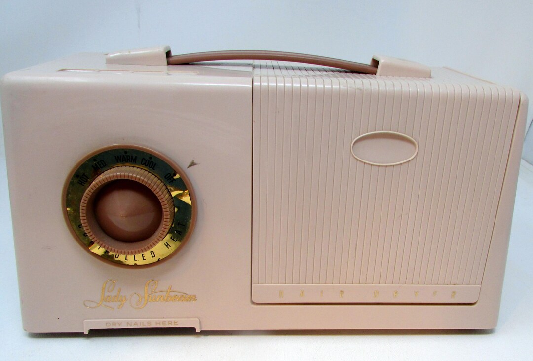 Vintage Lady Sunbeam Original 1960s Hair & Nail Dryer Looks Like a ...