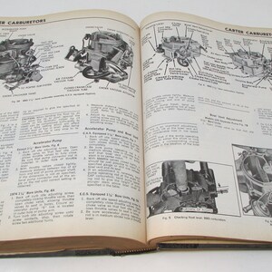 Motors Auto Repair Manual 38th Edition 1st Printing 1975 Vintage Motors ...
