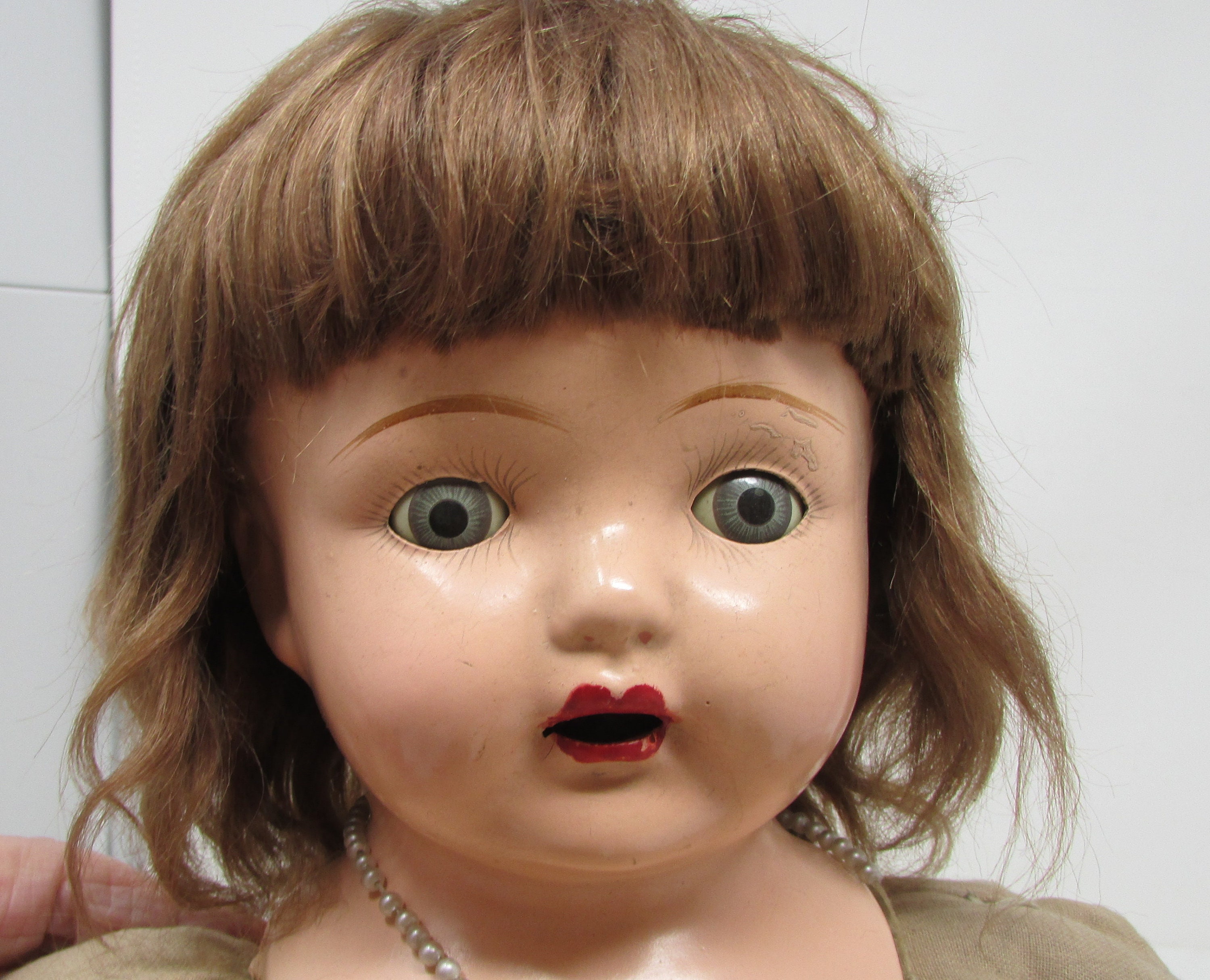 Antique Dolls Glass Eyes Dolls Eyes Model Art Eyes Brown Eyes 34 Mm Vintageantique 1930s