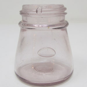 Vintage Purple Glass Inkwell Set - L.H. Thomas & Co. Bottles - Etsy