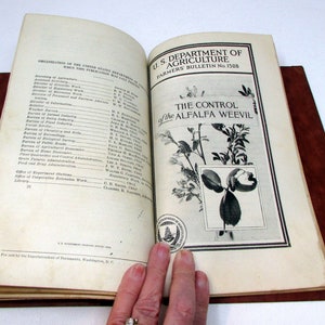Vintage Farming Journal 1928 AG Bulletins U.S. Department of ...