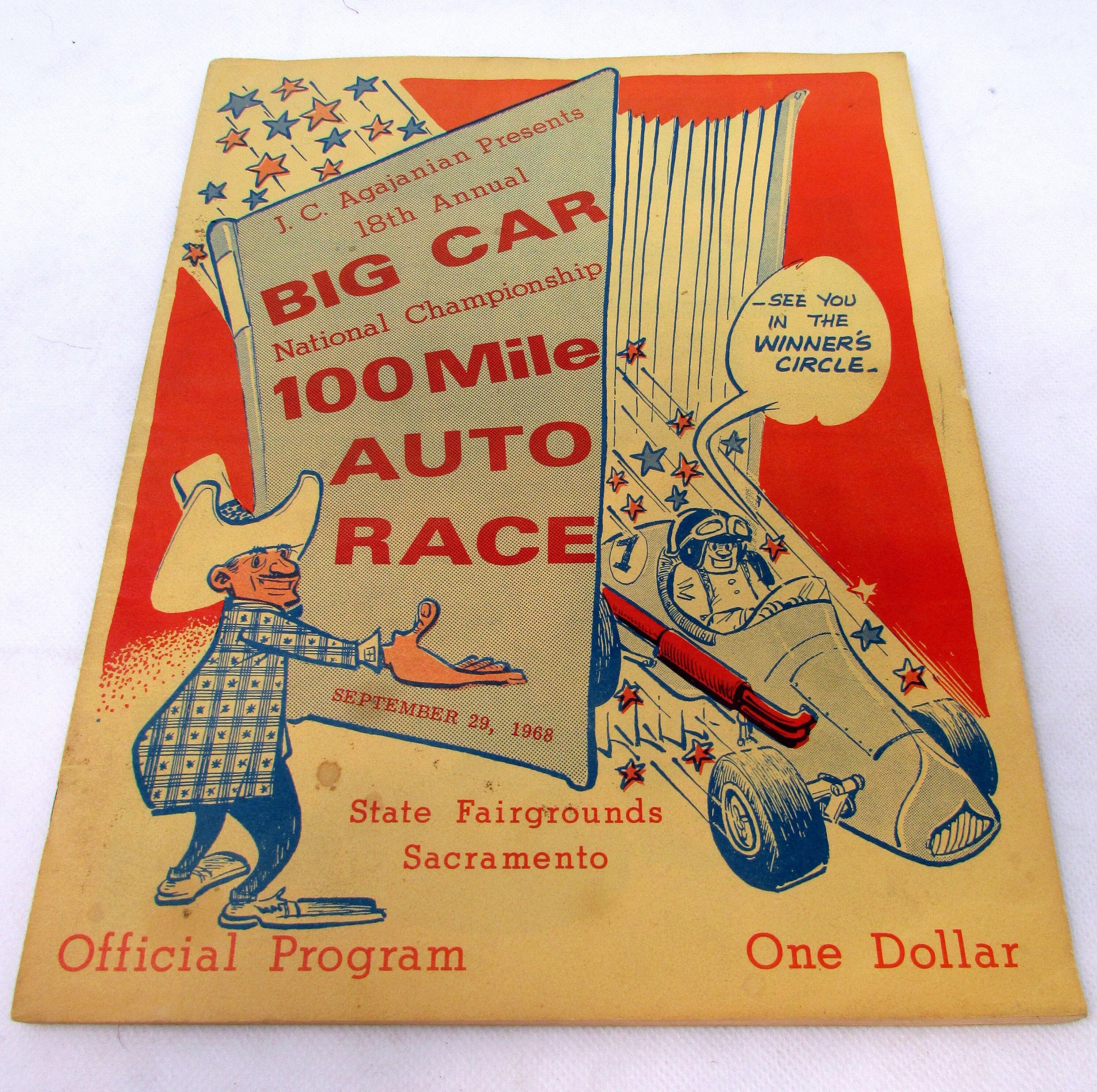 1968 Vintage Auto Racing Program 18th Big Car National - Etsy UK