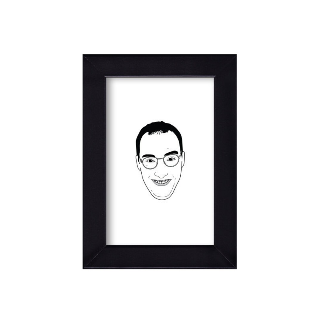 4 X 6 Framed Buster Bluth / Franklin / Arrested Development Portrait - Etsy