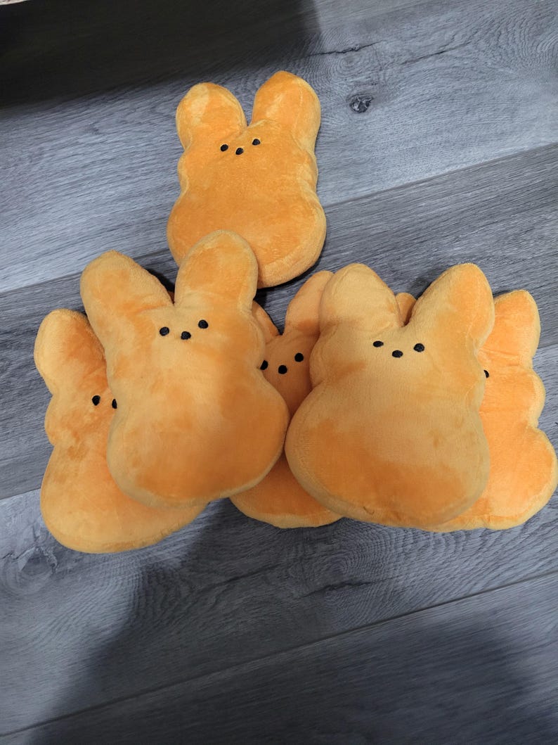 Stuffed Peeps Personalized - Etsy