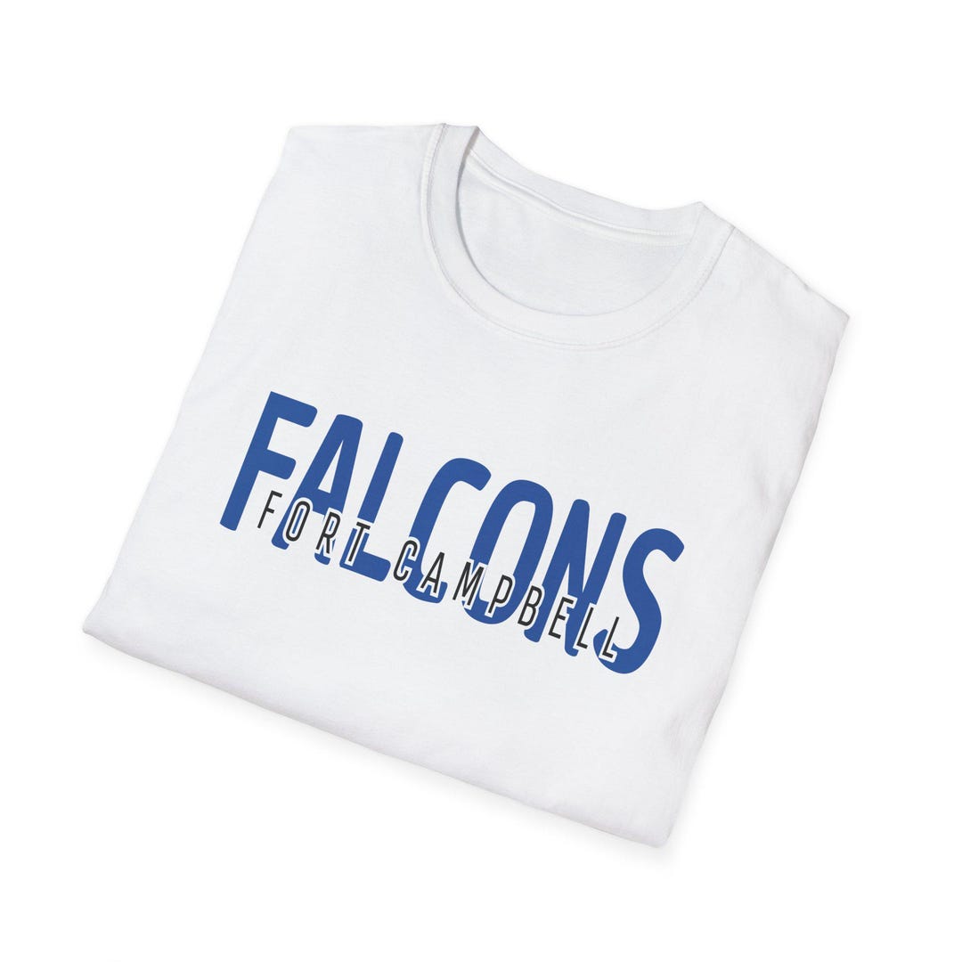 Fort Campbell Falcons Banner Shirt --- Unisex Softstyle T-shirt - Etsy