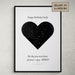 Custom Star Map Print With Heart Shape,wedding Gift for Lovers ...