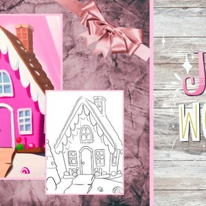 Joy to the World DIY Paint Kit/ Ginger Bread / Gift Ideas / Festive ...