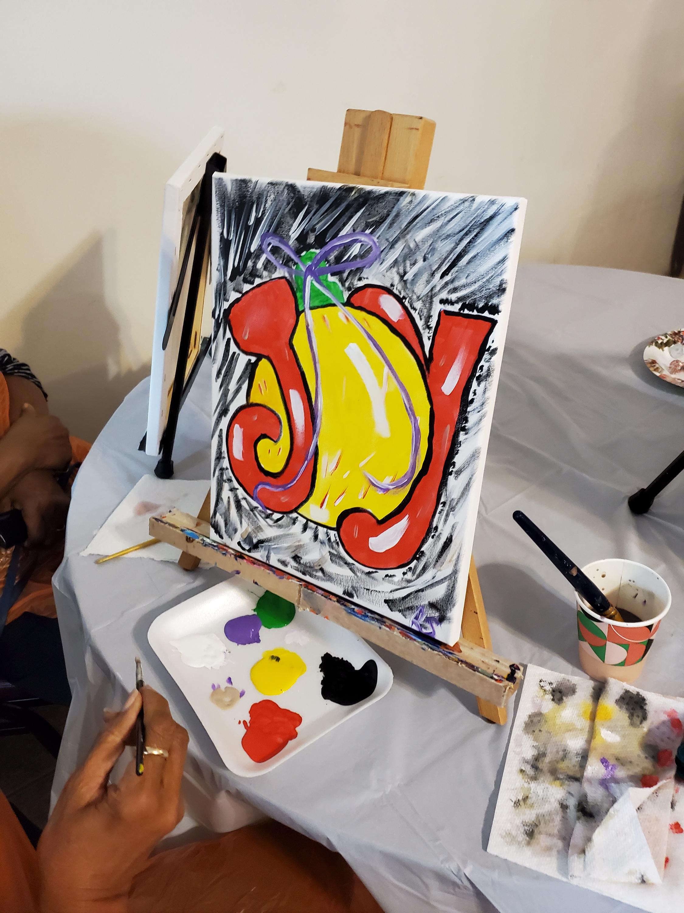 Paint Kit Joyful Christmas Oniment for the Tree / Festive Holiday Craft ...