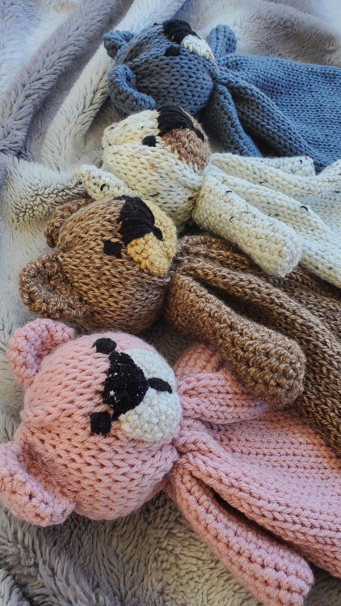 Baby Lovey / Teddy Bear / Baby Stuffy - Etsy