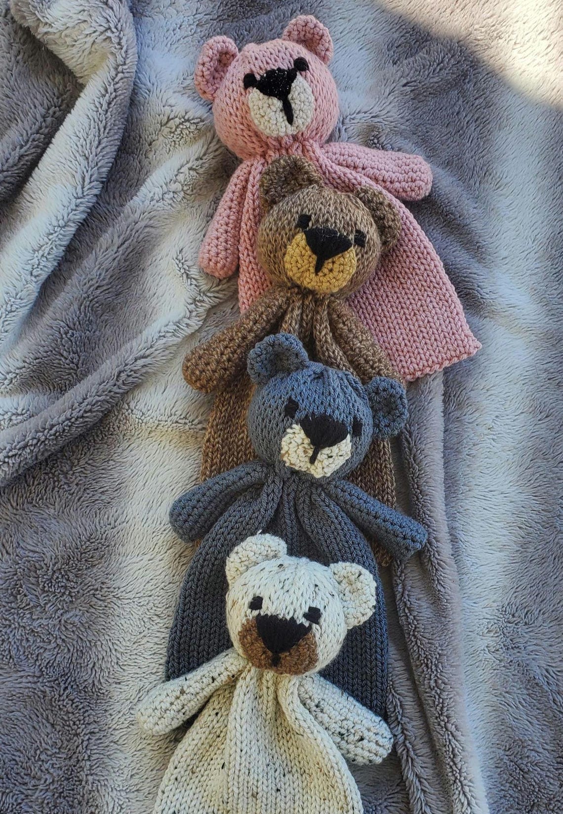Baby Lovey / Teddy Bear / Baby Stuffy - Etsy
