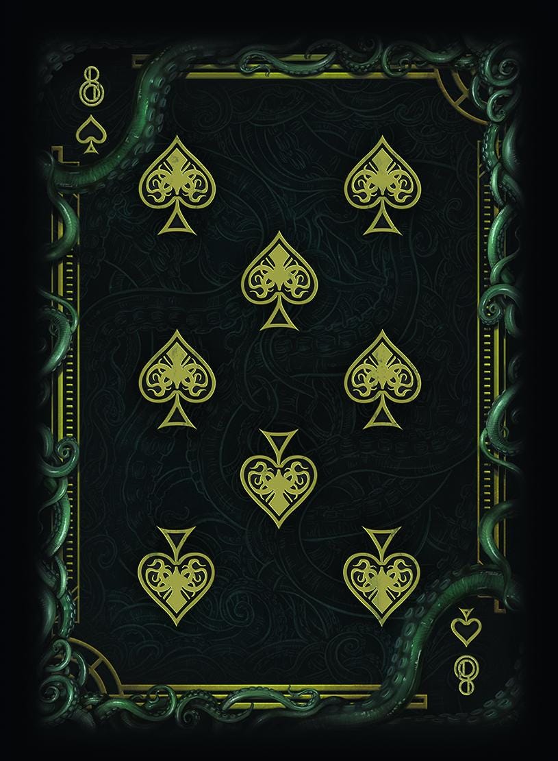 Cthulhu Madness Playing Cards Deck Unique Poker Deck Custom ...