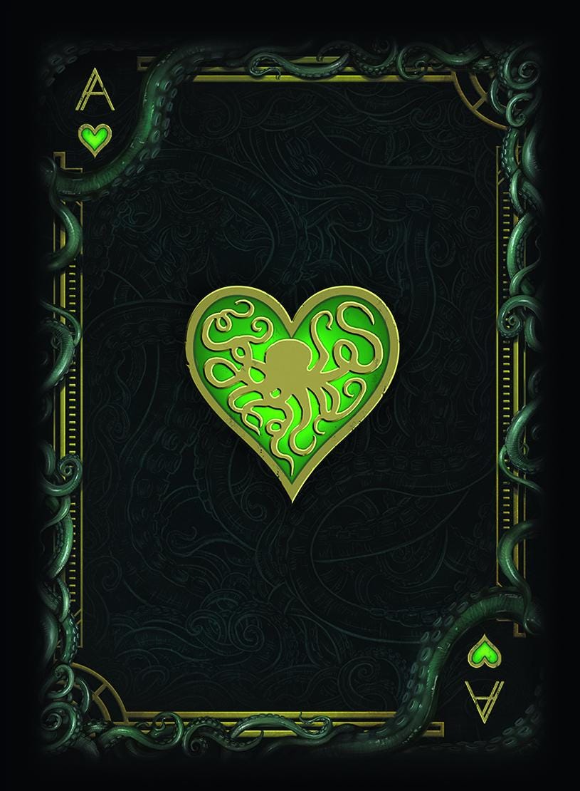Cthulhu Madness Playing Cards Deck Unique Poker Deck Custom ...