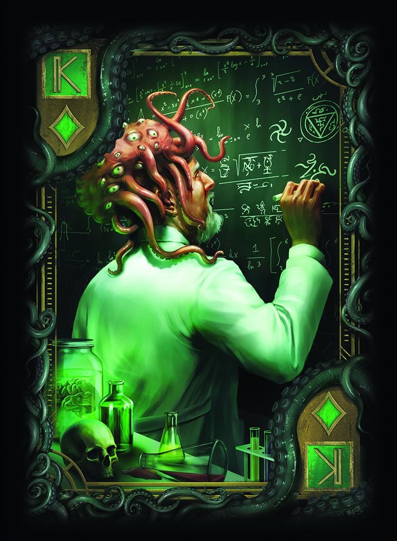 Cthulhu Madness Playing Cards Deck Unique Poker Deck Custom ...