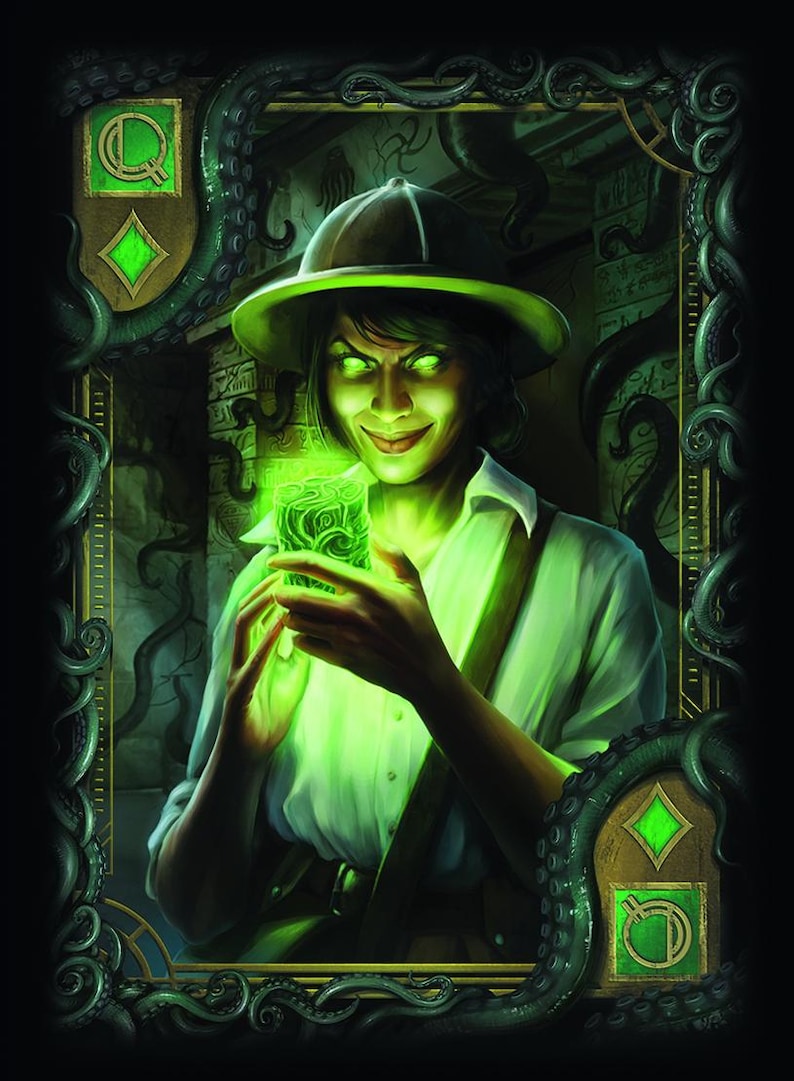 Cthulhu Madness Playing Cards Deck Unique Poker Deck Custom ...