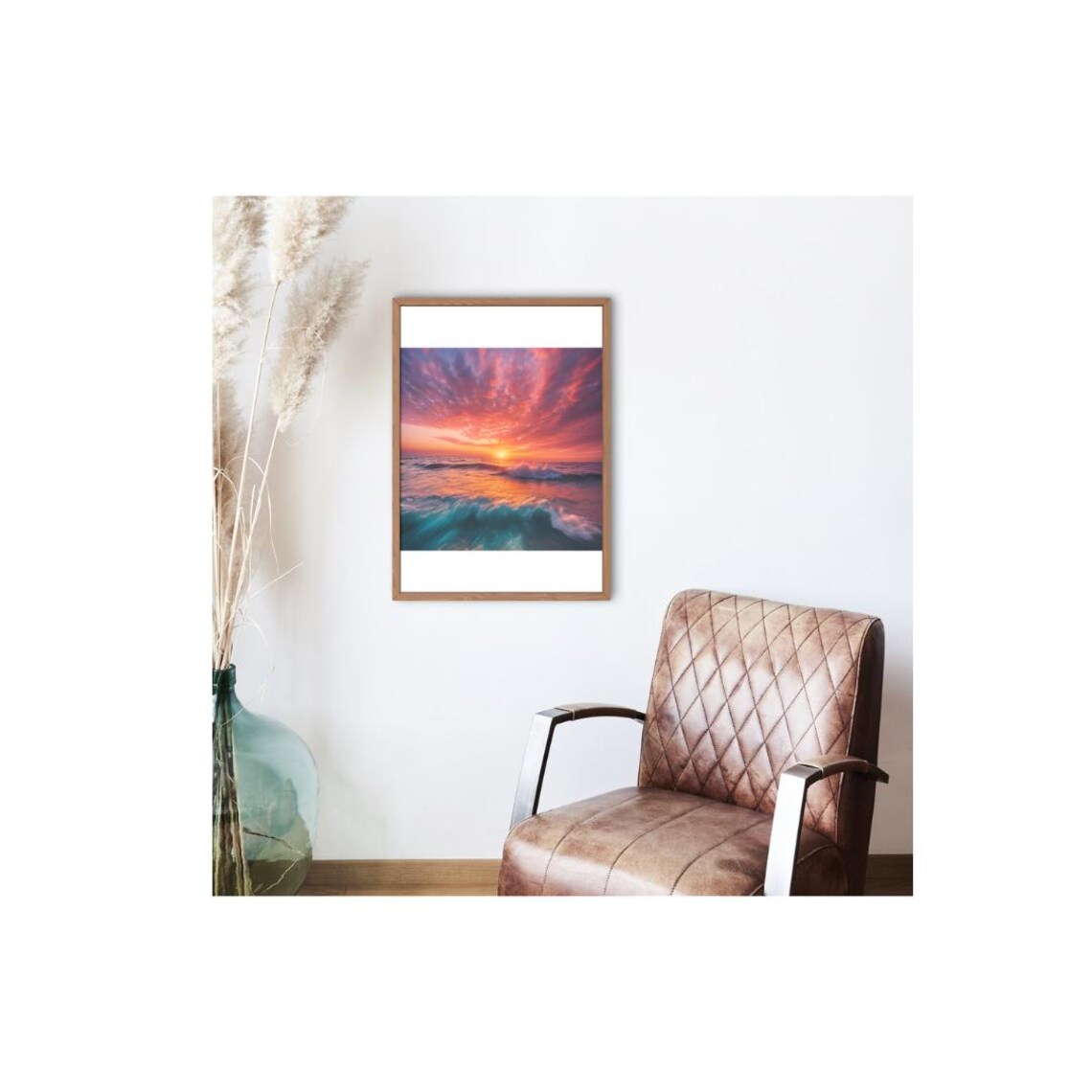 Beautiful Sunset, Digital Wall Art, Sunset Scene, Colourful Sunset - Etsy