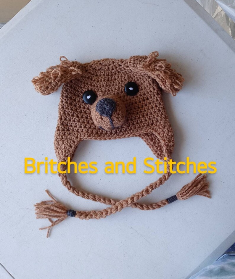 Dog Crochet Hat Made to Order in Any Size You Want. - Etsy