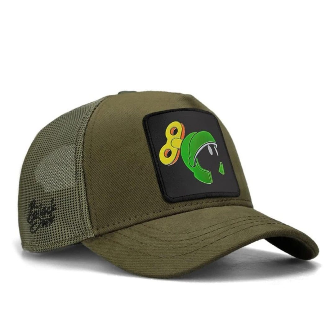 Marvin the Martian Hat for Kids Birthday Gift, Velcro Patch Kids ...