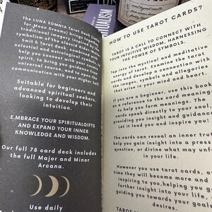 Luna Somnia Tarot Deck - Etsy UK
