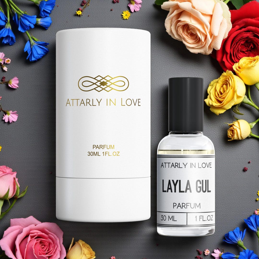 Layla Gul - Handcrafted Parfum - A Sensual Rose and Blue Lotus Parfum ...