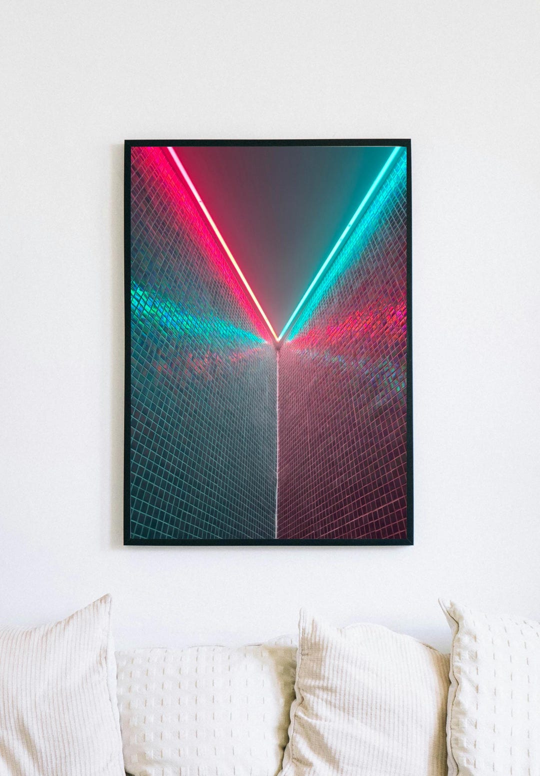 Neon Lights Fine Art Photography | Futuristic Wall Art | Digital Print ...